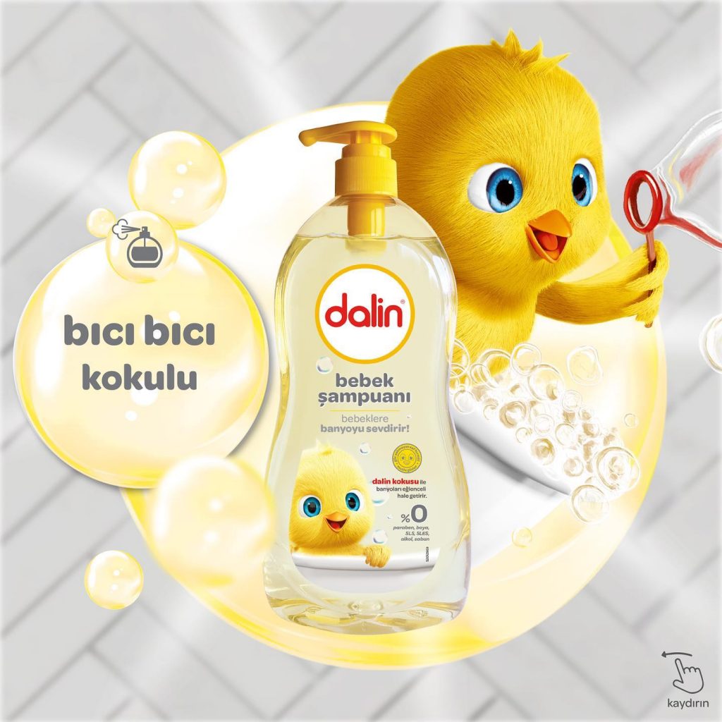 Dalin Baby Shampoo – dalin Bebek Sampuan 700 ml – Adabazar Süsswaren Handel