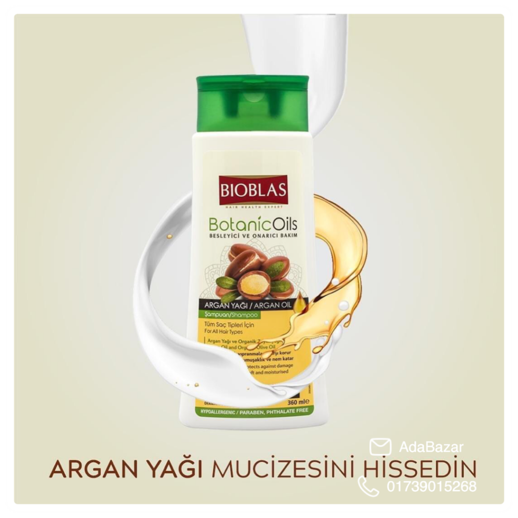 Bioblas Arganöl Shampoo 360ml + Collagen+Keratin Shampoo 150ml Geschenk ...